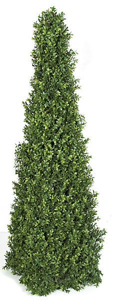 52 Inch UV Rated Boxwood Pyramid Topiary | Autograph Foliages