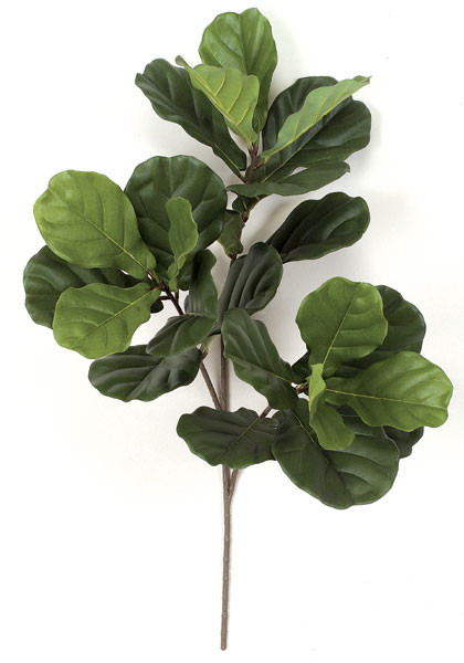34 Inch Fiddle Leaf Fig Spray (Sold By Piece) Regular or Fire Retardant ...
