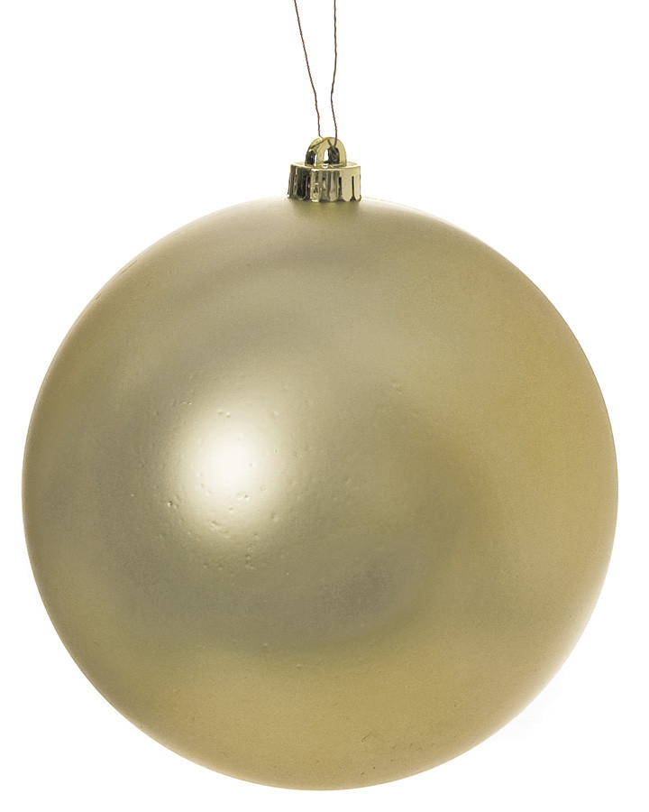 Essential Matte Gold Ball Ornaments sizes 4"to15" diameter | Autograph ...