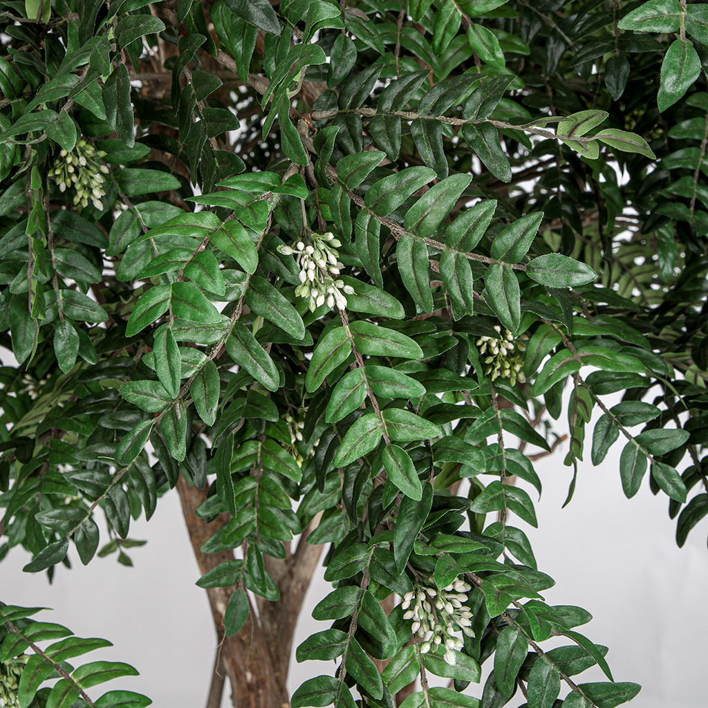 7' FireSafe Acacia Tree on Natural Wood | Custom-Made Trees | Autograph ...