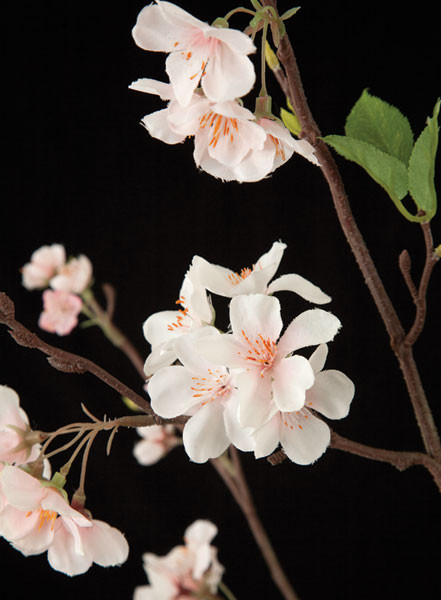 5' Artificial Lt. Pink Cherry Blossom Branch | Artificial | Autograph ...