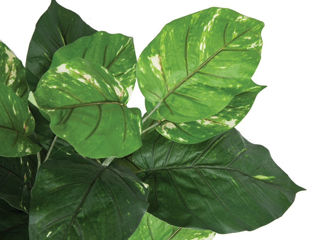 36" FireSafe Pothos Bush | Artificial Tropical Pothos Plants ...