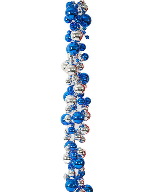 6' Reflective Mixed Ball Garlands | 7 Colors | Autograph Foliages