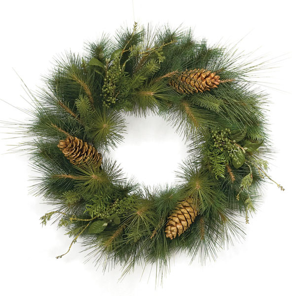30 Inch Willow Pine Wreath | Autograph Foliages
