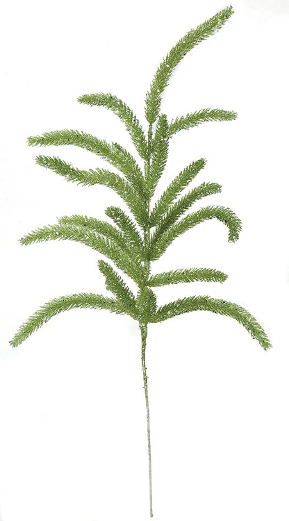 26 Inch Glittered Tudor Pine Spray | Autograph Foliages