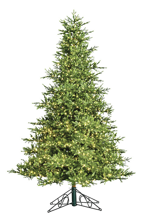 Peggy Pine PE/PVC mixed trees with LEDs | 7.5' to 12' tall | Autograph ...