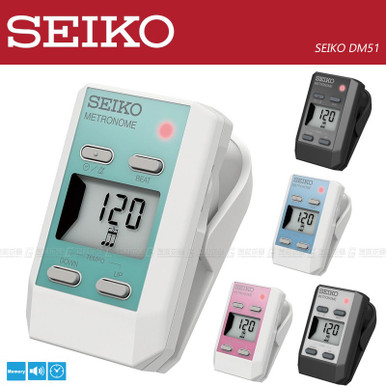 Seiko DM51 Clip-on Digital Metronome