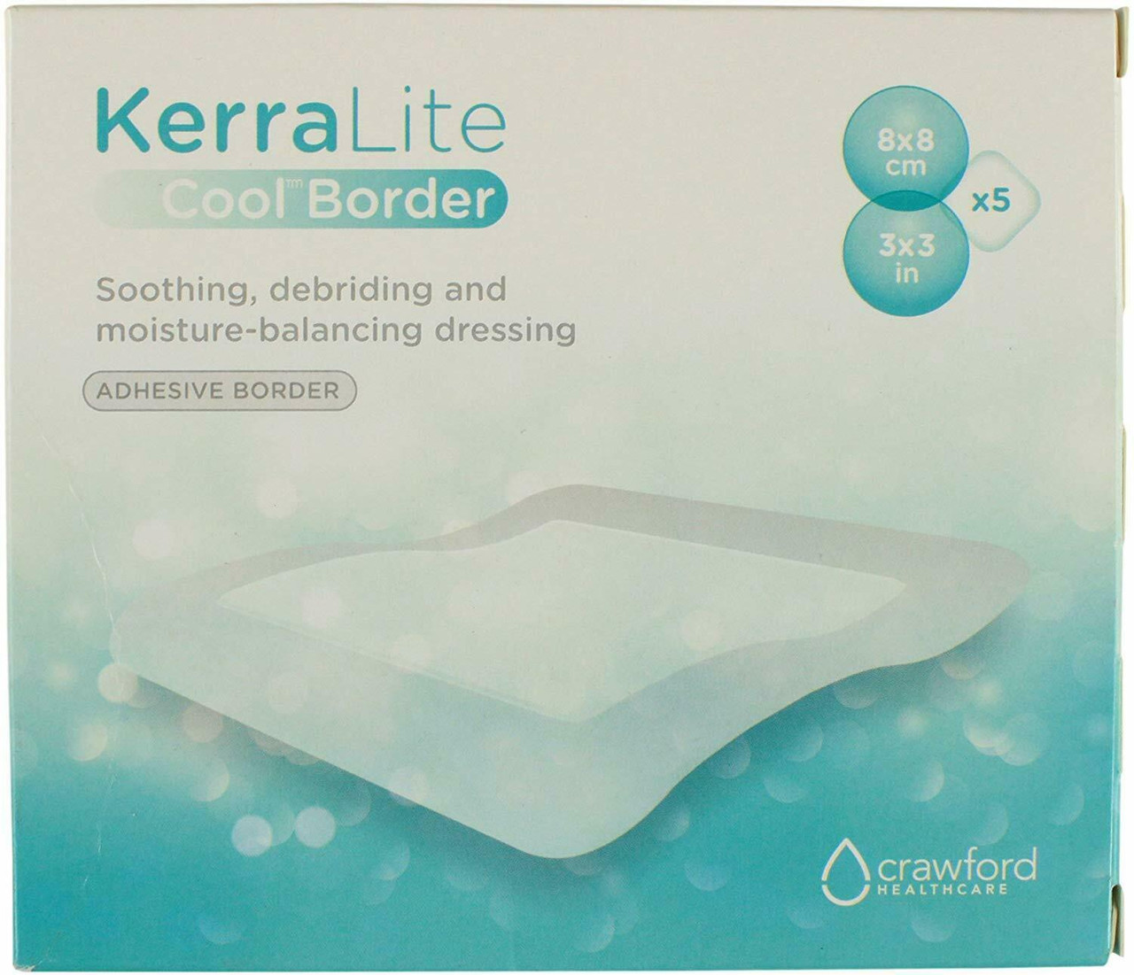 Kerralite Cool Adhesive Border Dressing - MedicalDressings
