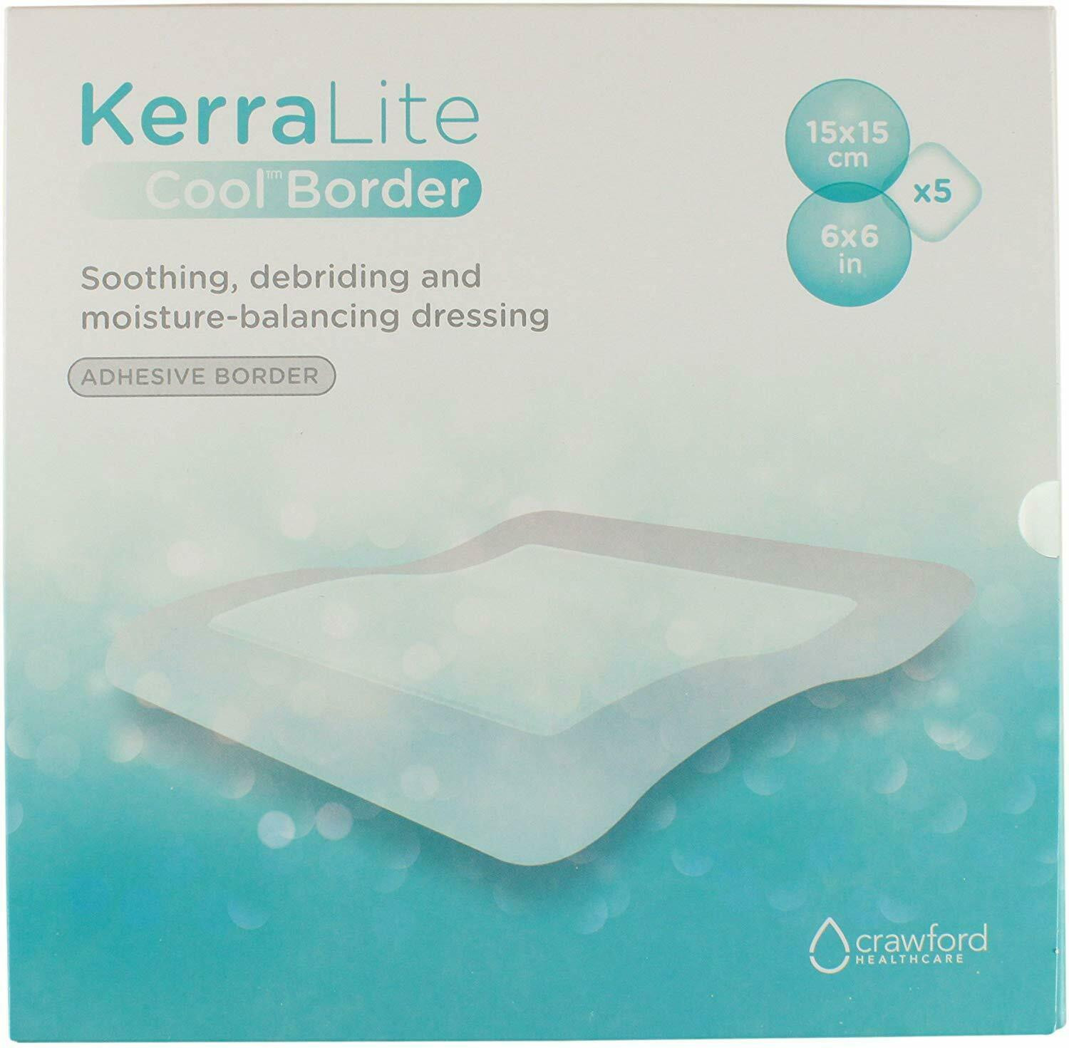Kerralite Cool Adhesive Border Dressing - MedicalDressings