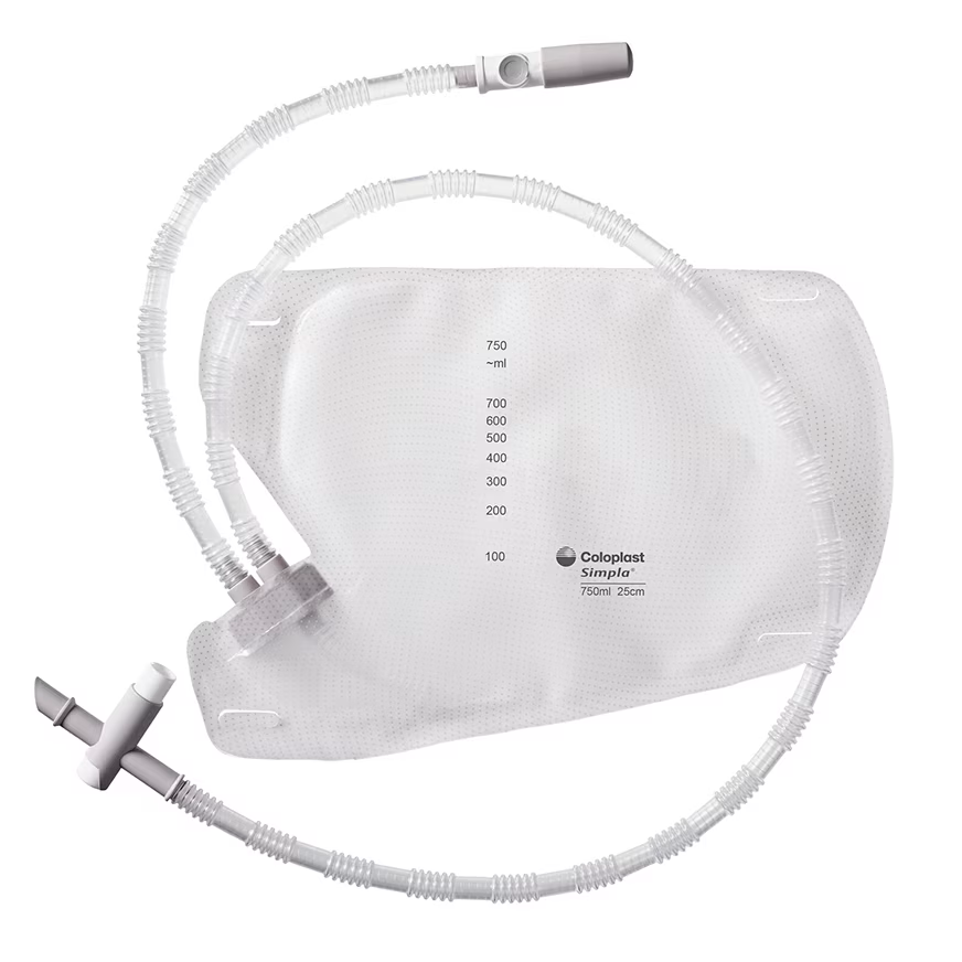Prosys Leg Bags (Flocked) - Urine Drainage Bags (Pack of 10)