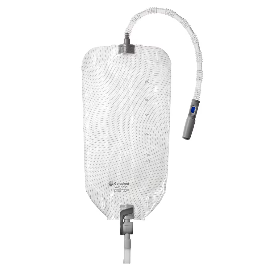 Prosys Leg Bags (Flocked) - Urine Drainage Bags (Pack of 10)