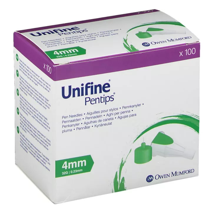 BD Micro-Fine Ultra Pen Needles 4mm 0.23mm 32G Pentapoint (Pack of 100)