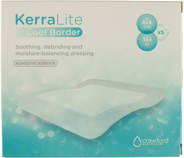 Kerralite Cool Adhesive Border Dressing - MedicalDressings