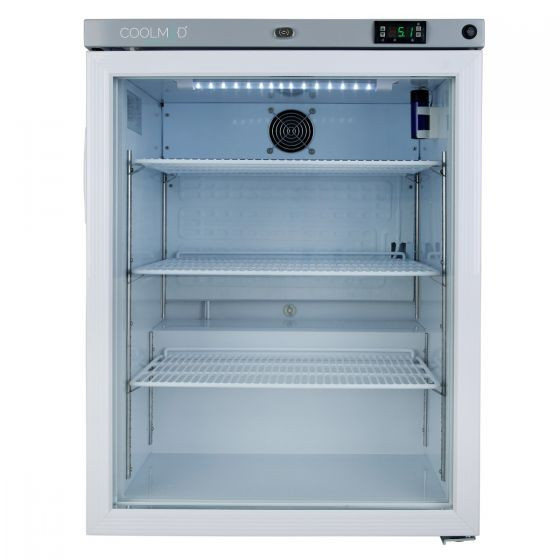 Coolmed 145L Medium glass door medical refrigerator - MedicalDressings