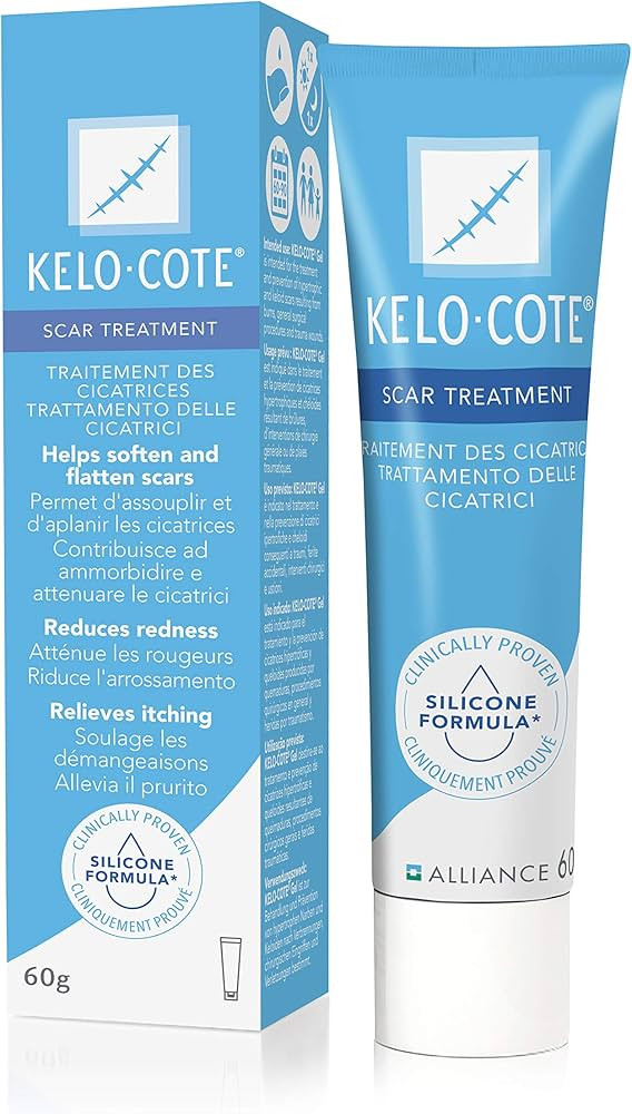 Kelo-Cote Scar Treatment Gel Tube - Silicone Formula (60g ...
