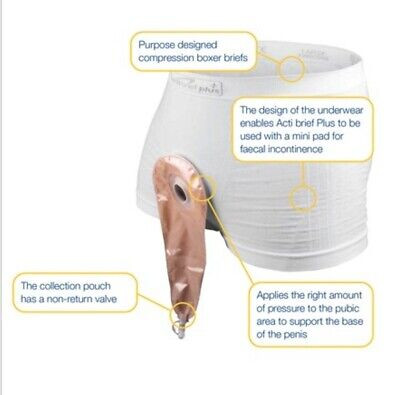 Bullens ActiBrief Plus Male Urinal System