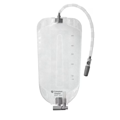 Coloplast Simpla Plus Leg Bags - Urine Drainage Bags (Pack of 10)