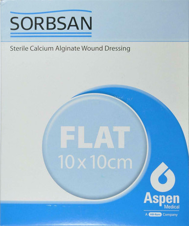 Sorbsan Flat Sterile Dressings - MedicalDressings