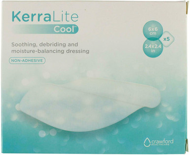 Kerralite Cool Non-Adhesive Border - MedicalDressings