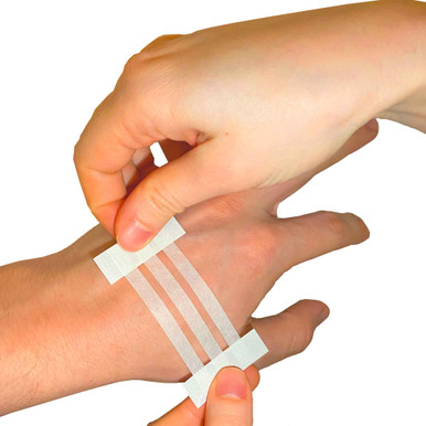 Sterile Adhesive Wound Closure Strips 6cmx75cm (Box of 150) 3 Strips ...