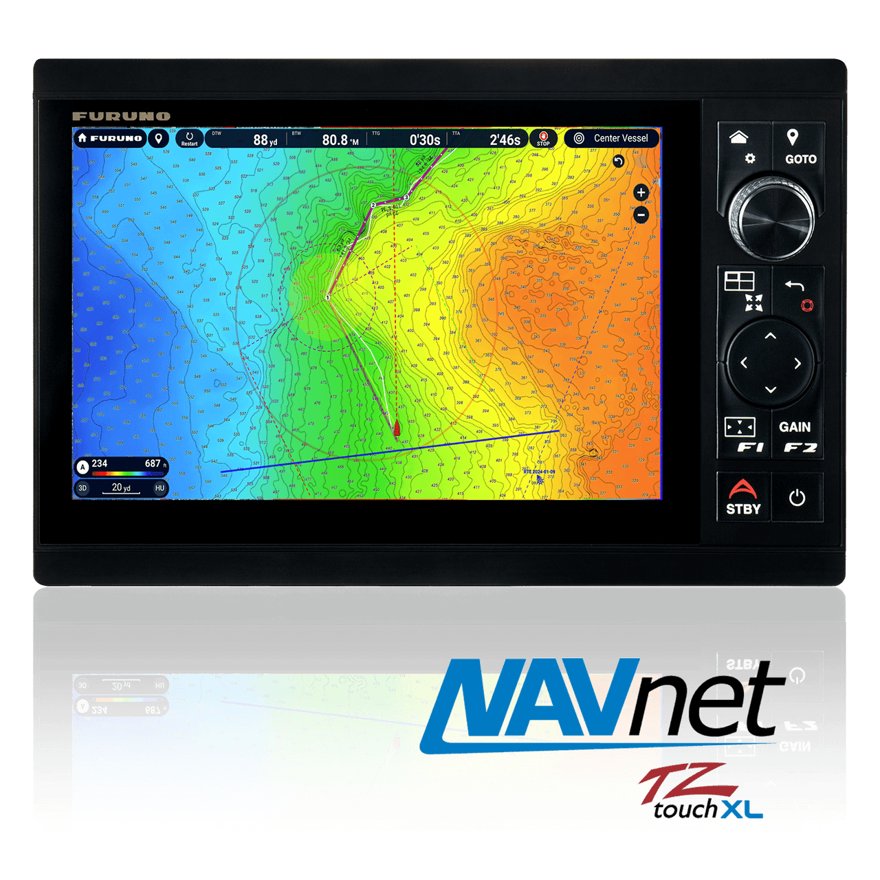 Furuno TZT10X 10.1 inch Wide MFD TFT IPS LCD
