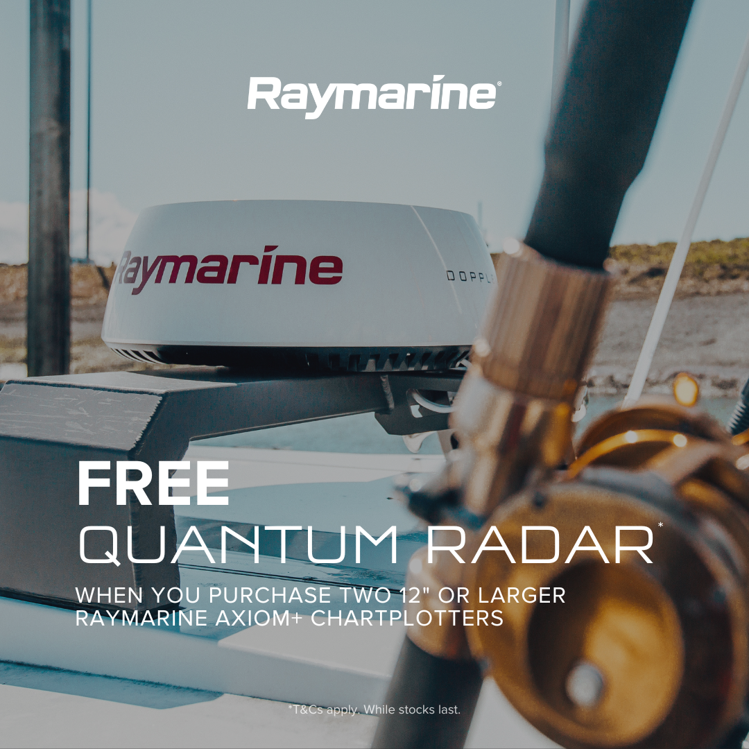 FREE RAYMARINE QUANTUM RADAR - Shotgun Marine Services