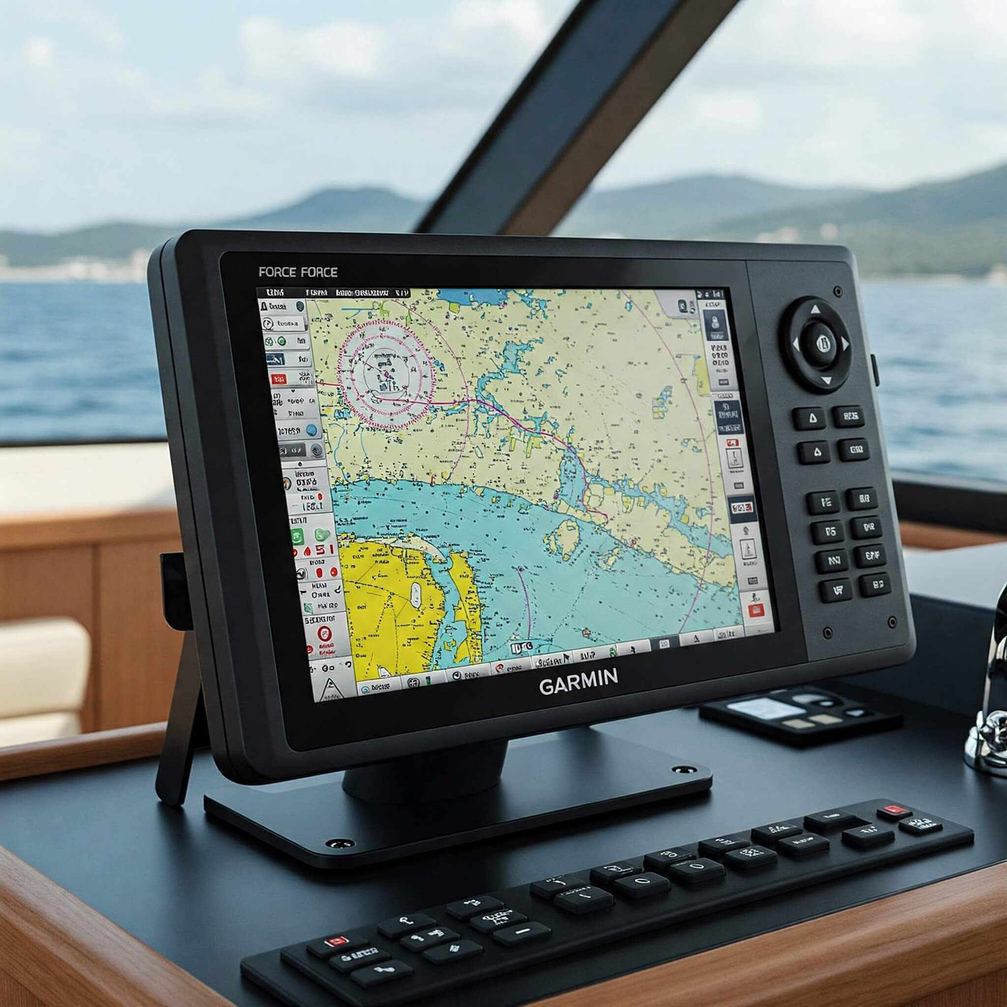 Garmin fish finder - Shotgun Marine Services