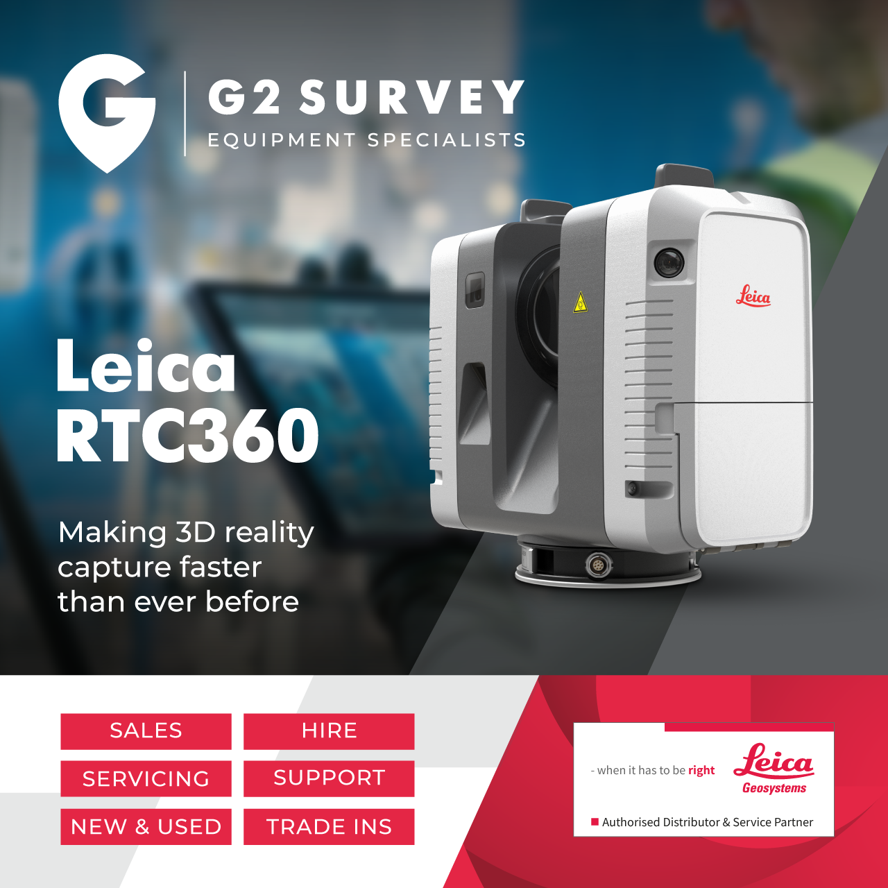 The 3D Performance Master - RTC360 - G2 Survey