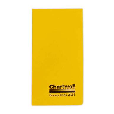 Chartwell 2126 Field Book £14.95 from G2 Survey