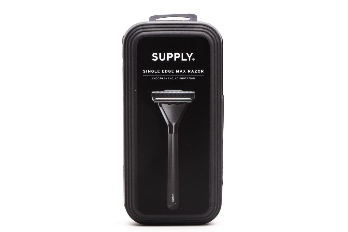 Supply | The Single Edge Max Jet Black Safety Razor - Razor Emporium