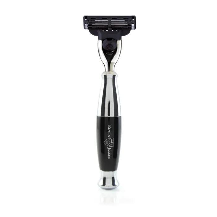 Edwin Jagger | Gillette® Mach3® Razor Imitation Ebony & Chrome - Razor ...
