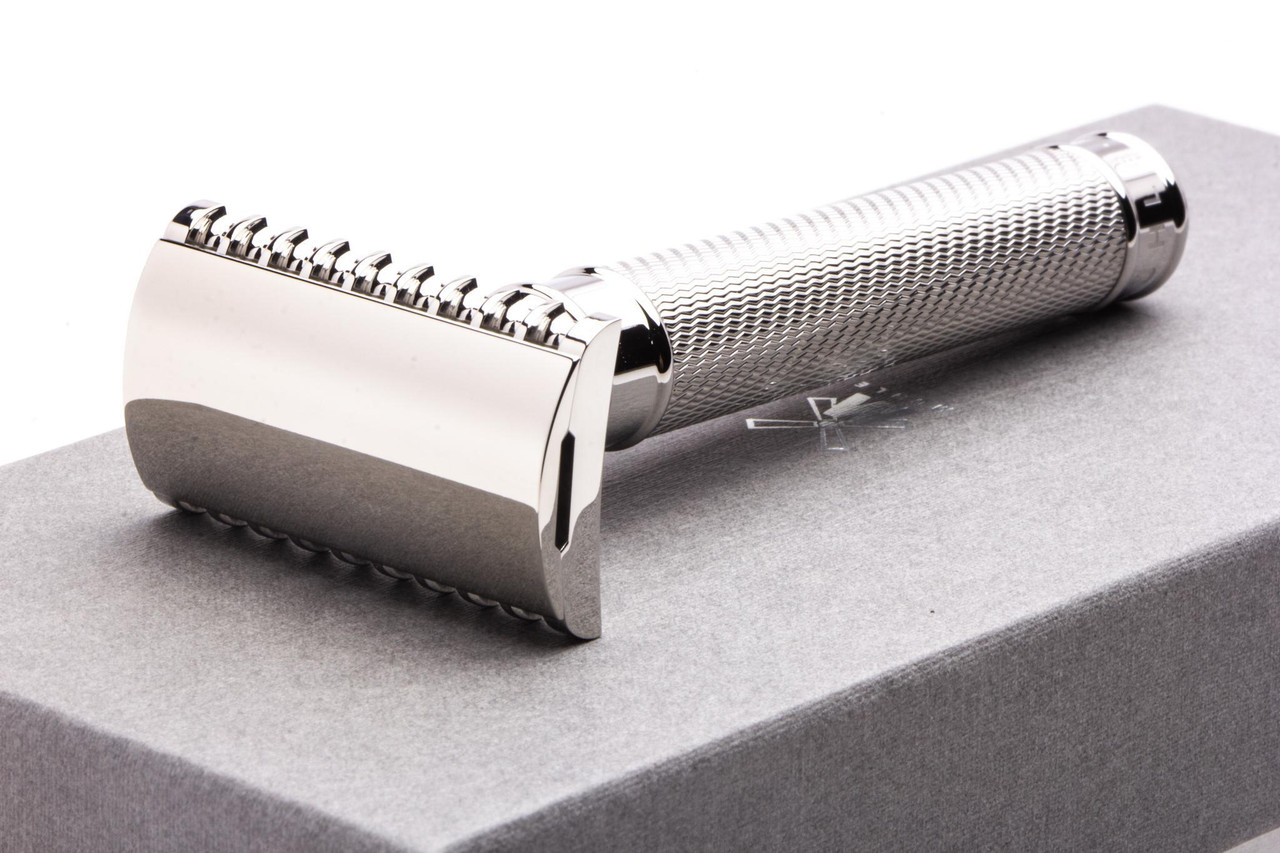 MÜHLE | R41 Grande Chrome Open Comb Safety Razor - Razor Emporium