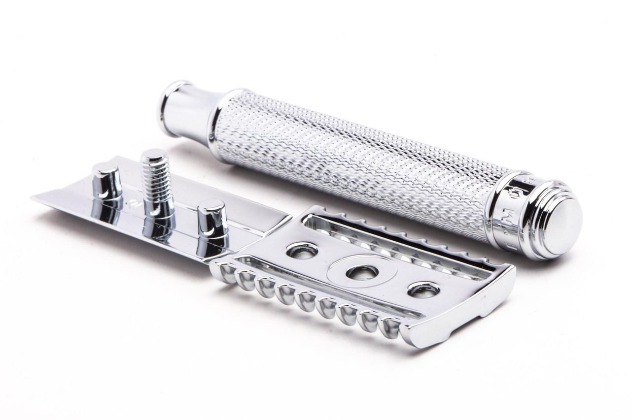MÜHLE | R41 Chrome Open Comb Safety Razor - Razor Emporium
