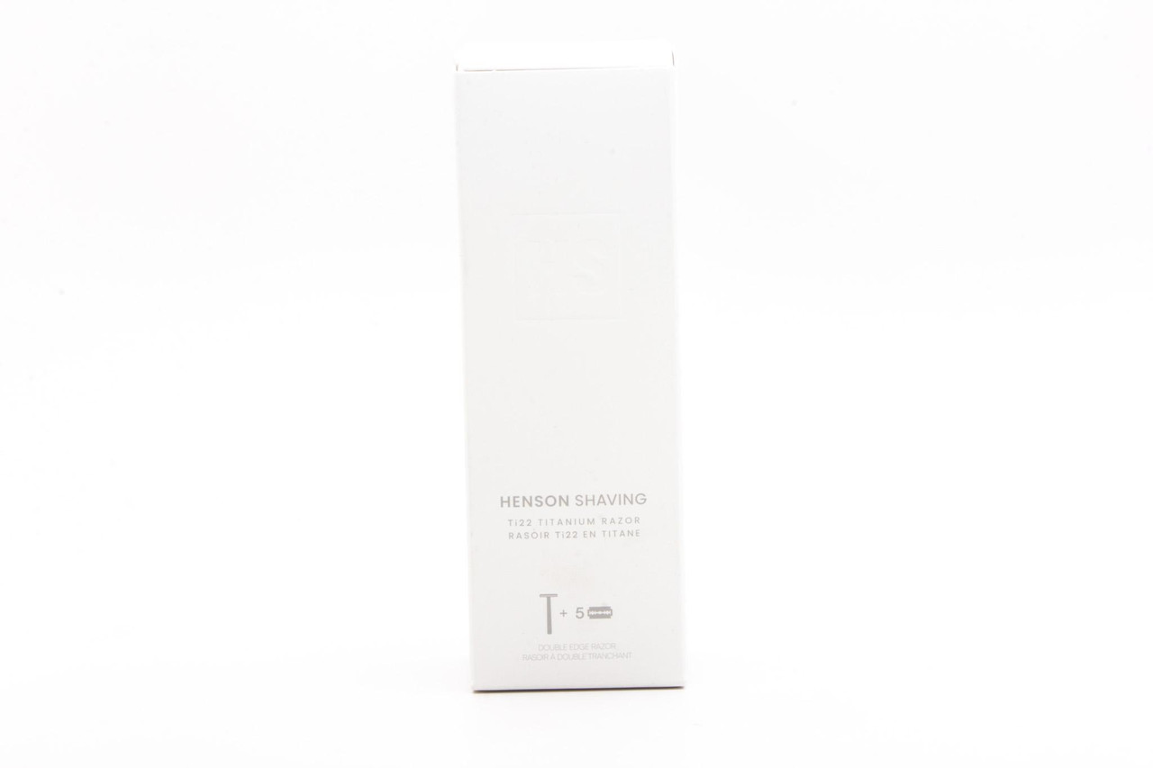 Henson Ti22 Titanium Double Edge Safety Razor | Mild - Razor Emporium