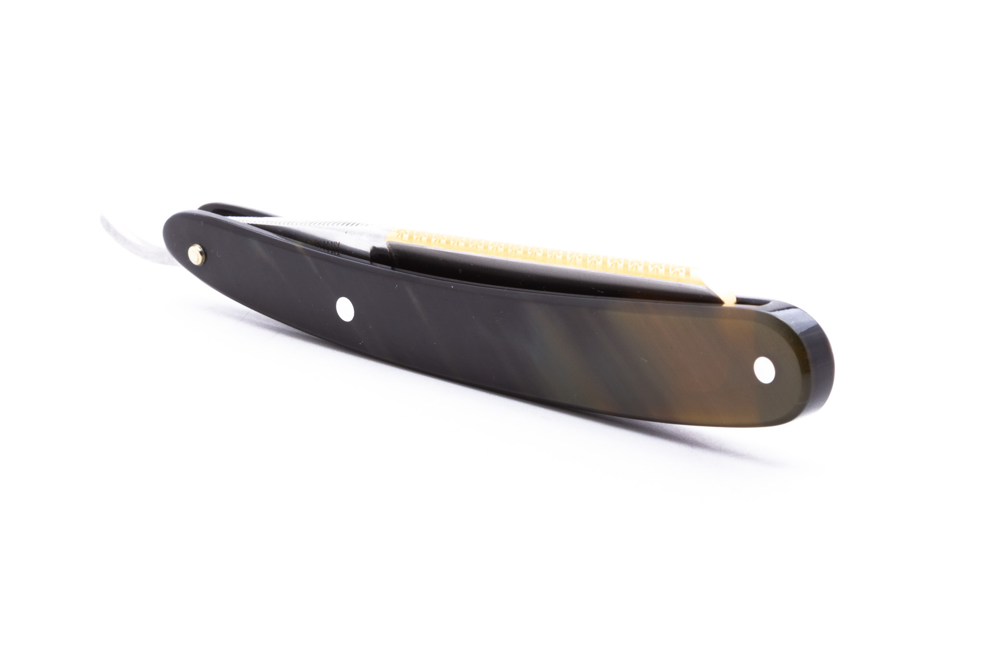 5/8" DOVO Prima Silver Steel Straight Razor | Razor Emporium
