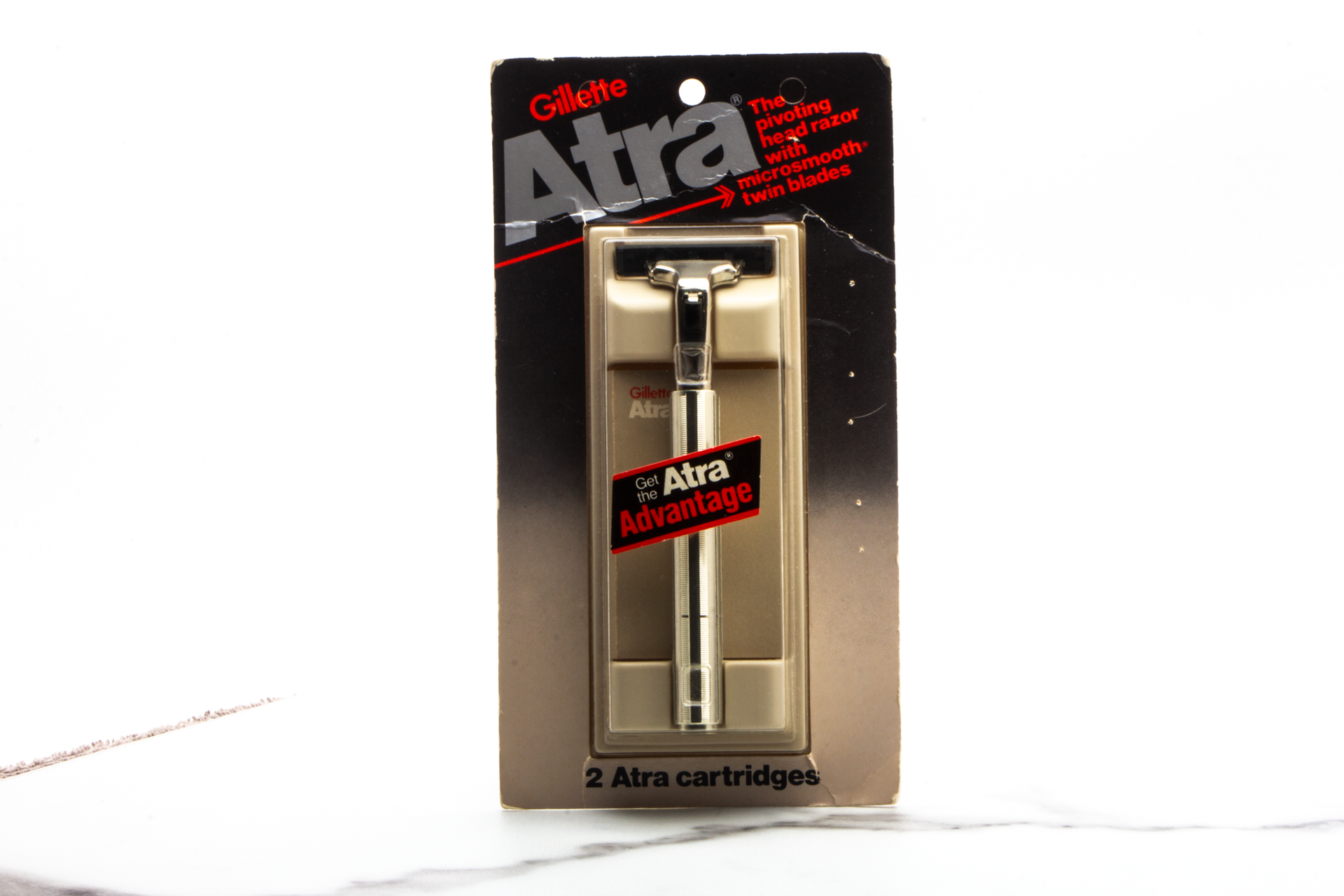 Gillette Atra Cartridge Razor with 2x Blades | New Old Stock - Razor ...