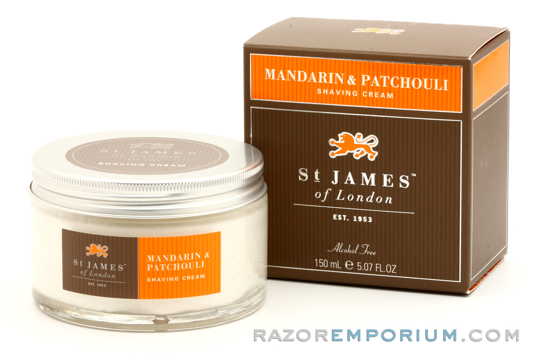 St. James of London | Tonka & Tobacco Flower Shaving Cream Jar - Razor ...