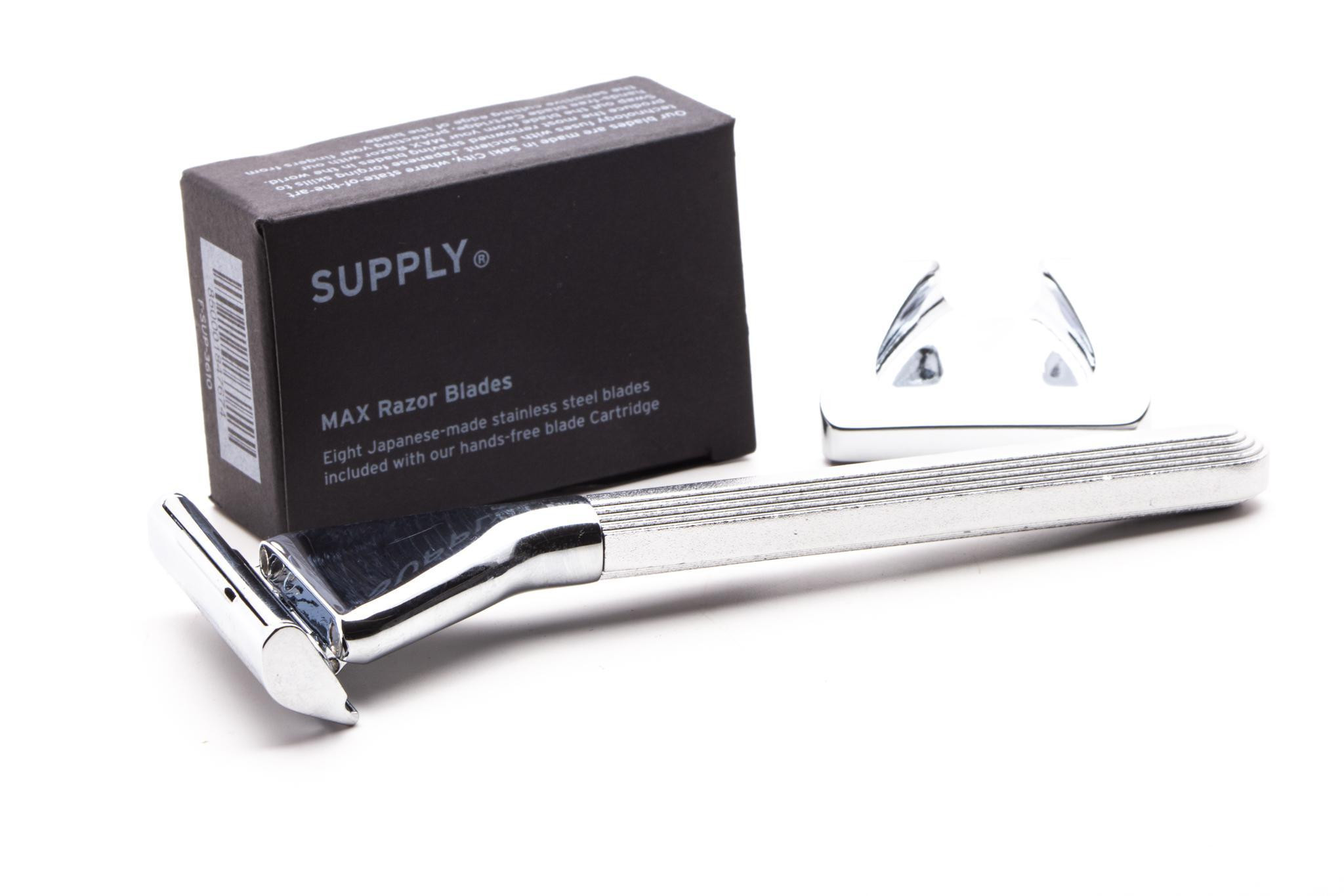 Supply | The Single Edge Max Jet Black Safety Razor - Razor Emporium