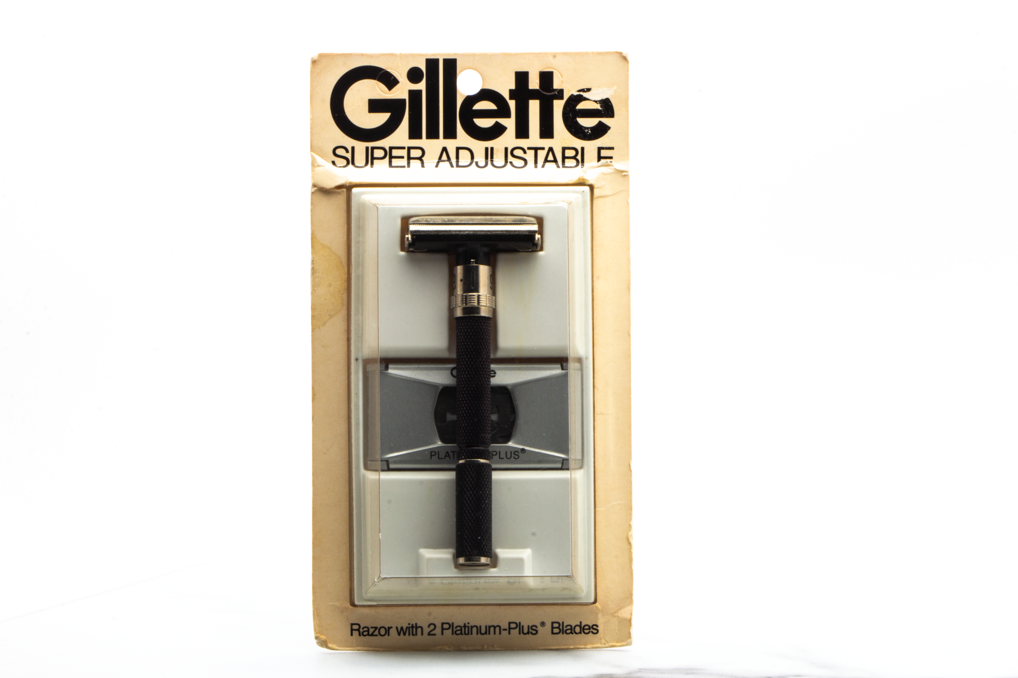 Gillette Super Adjustable Black Beauty Double Edge Safety Razor | New ...