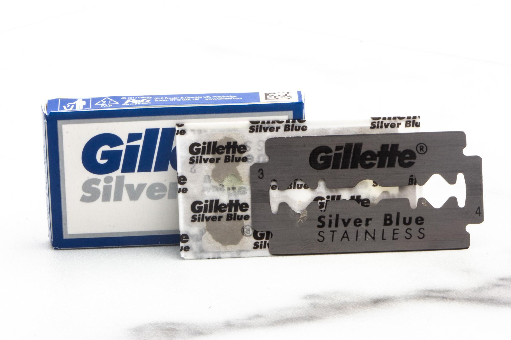 Gillette Silver Blue | Double Edge Blade | Razor Emporium - Razor Emporium