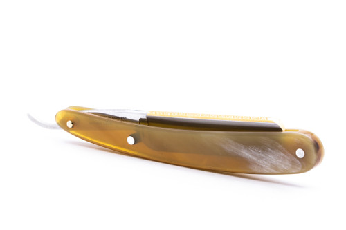 5/8" DOVO Prima Silver Steel Straight Razor | Razor Emporium