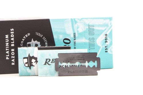 Rex Supply Co. | Platinum Double Edge Razor Blades - Razor Emporium