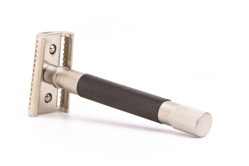 Parker | 55SL Slant DE Safety Razor Graphite finish | Razor Emporium