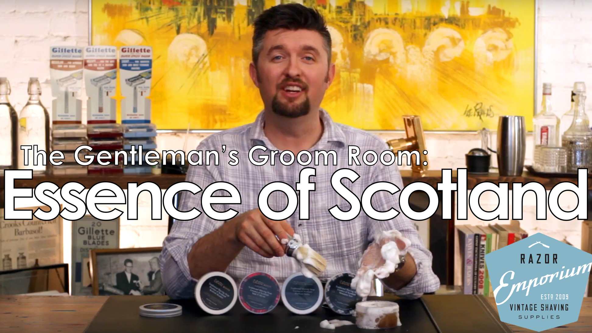 The Gentlemen's Groom Room: Essence of Scotland - Razor Emporium