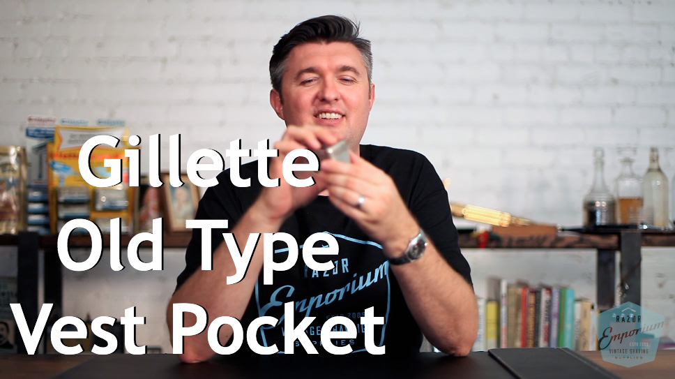 Razor Archive Series: Gillette Old Type Vest Pocket Safety Razor ...