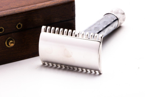 1922 Gillette New Improved Standard Richwood Double Edge Safety Razor ...