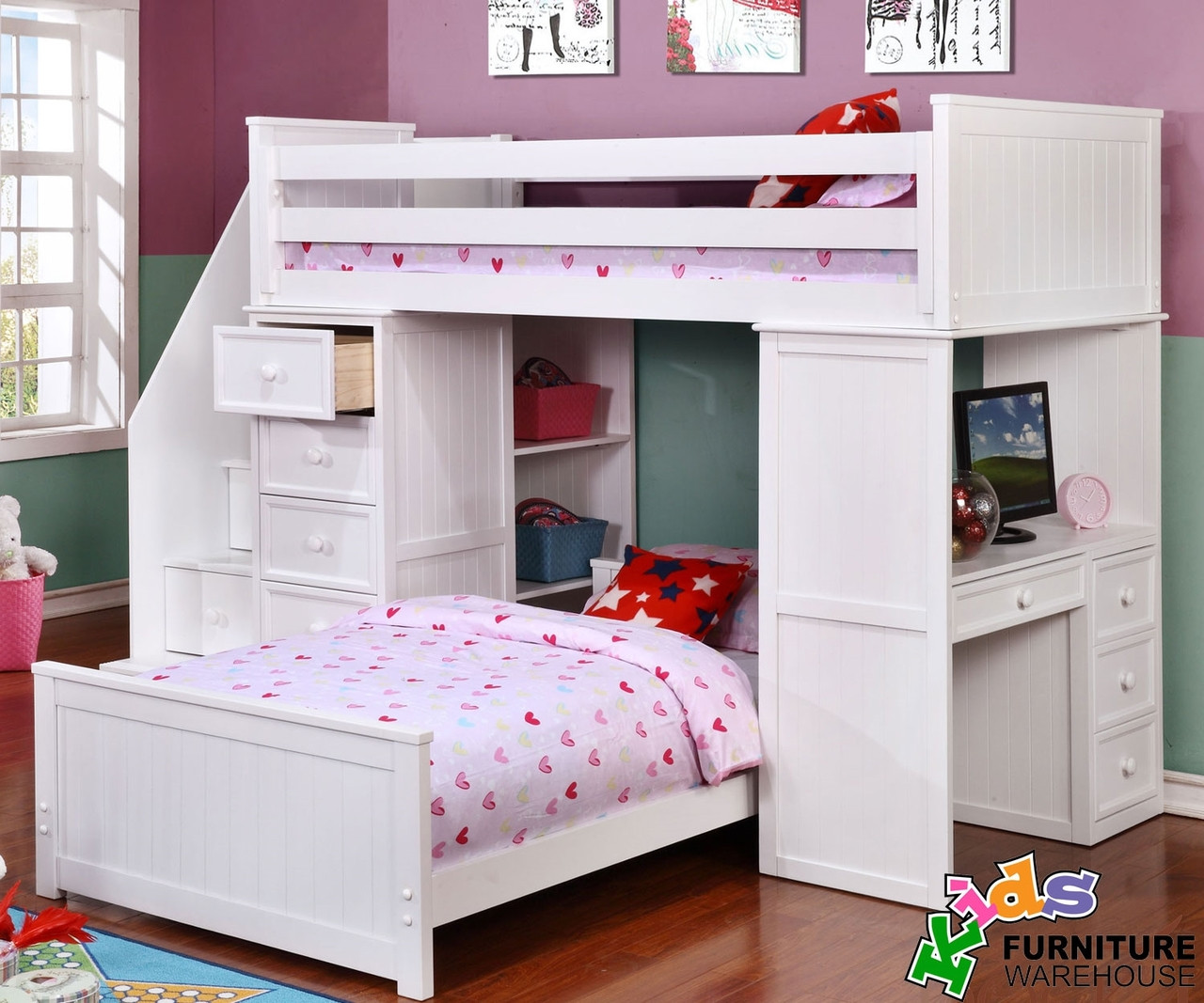 Loft Style Bunk Beds | Kids Loft Beds | KFW