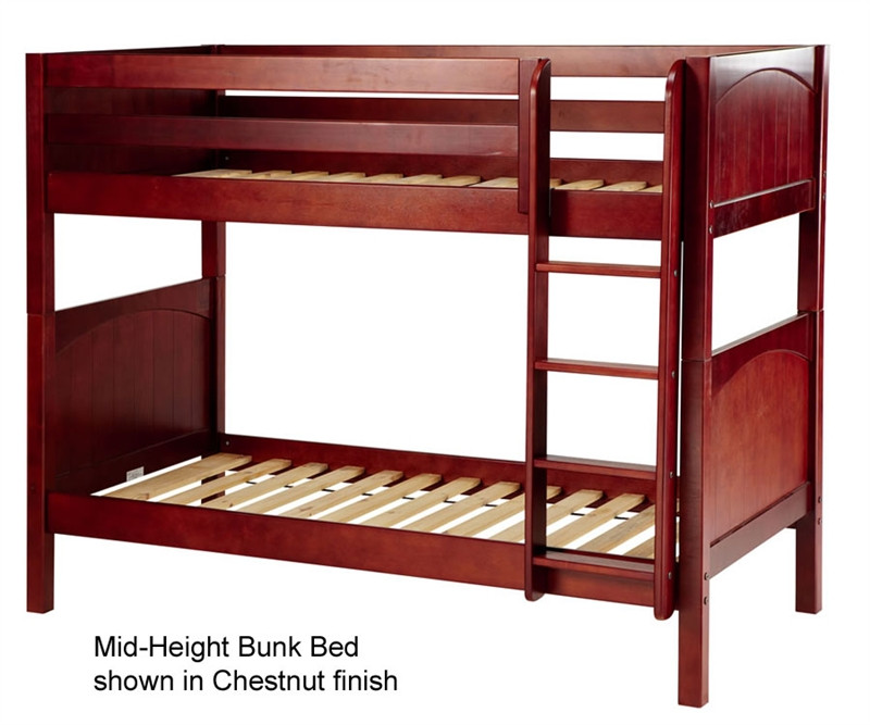 Maxtrix Kids Medium Bunk Bed with optional Curtains | Get It Matrix ...