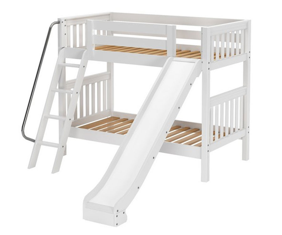 Maxtrix Kids Medium Bunk Bed with optional Curtains | Get It Matrix ...