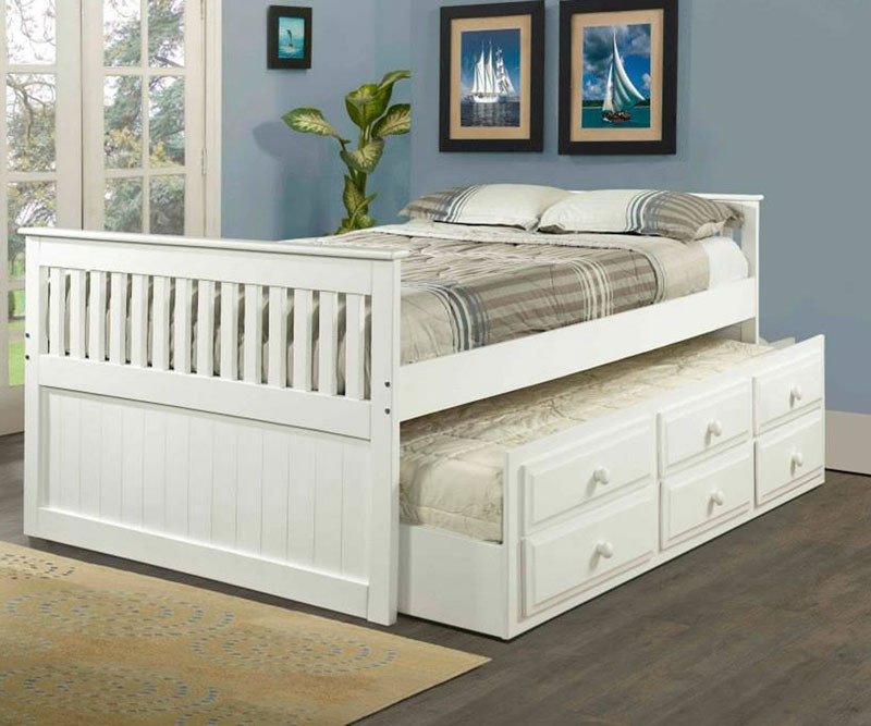Full Size Trundle Beds | Kids Furniture Warehouse